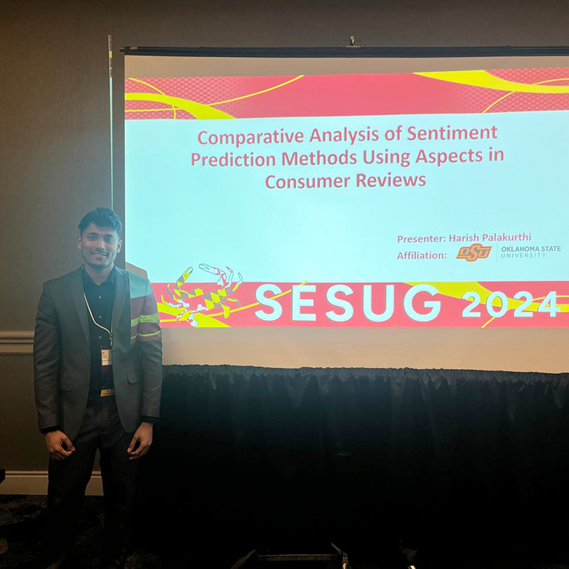 OSU MS BAnDS student earns top-five paper award at prestigious SESUG ...